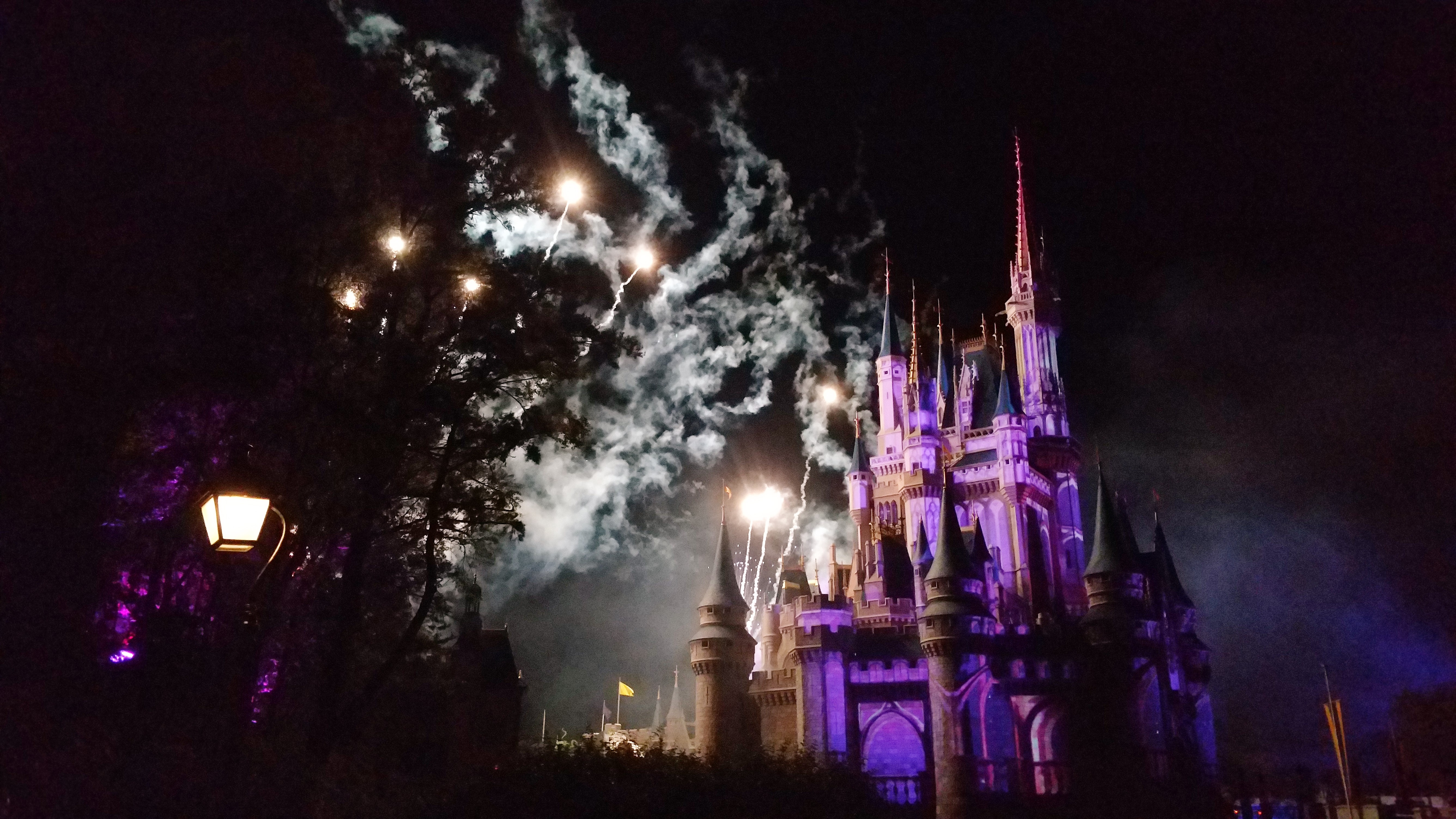 20180226 Cinderella Castle Flash Lights – Our Next Chapter