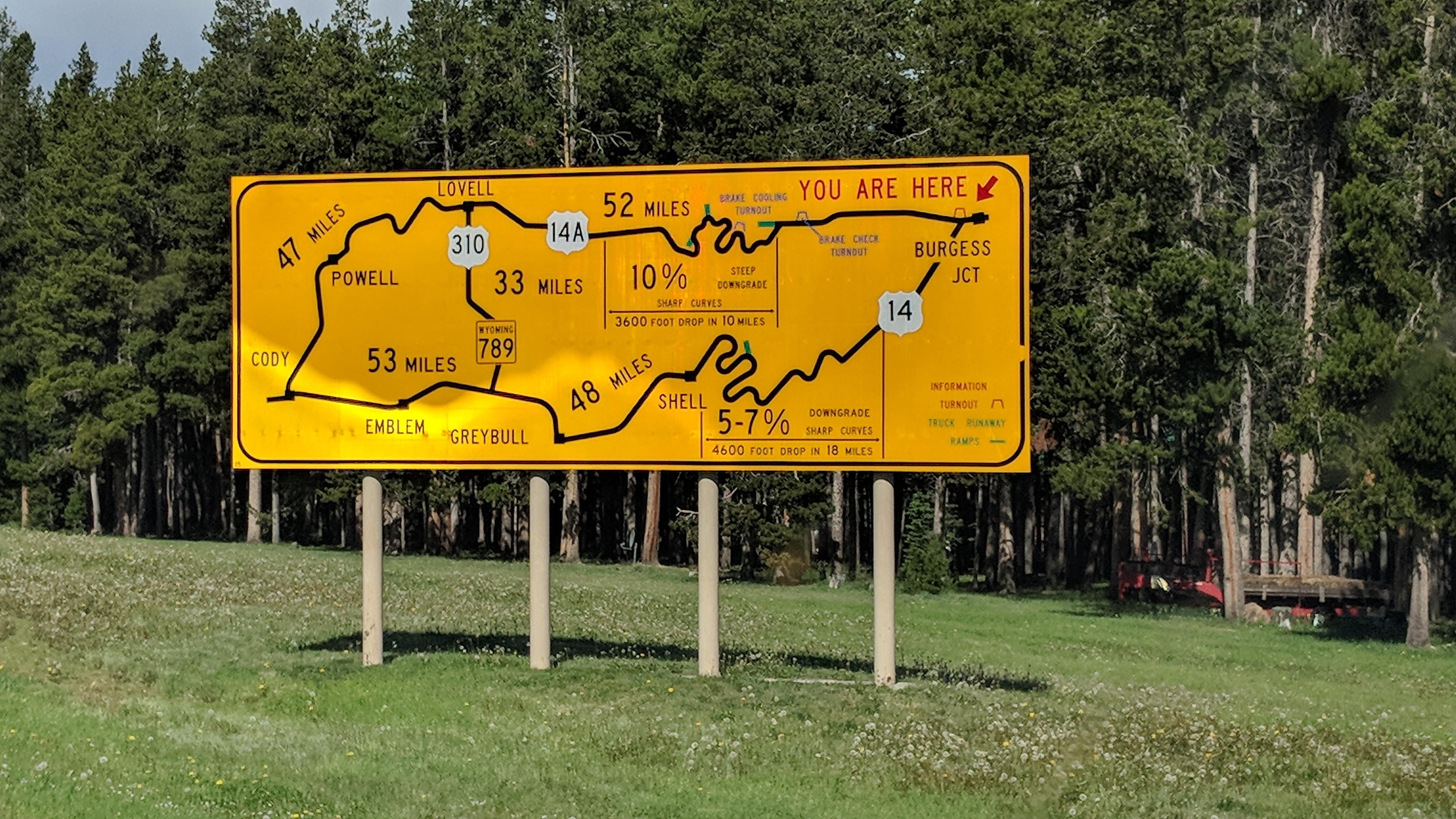 20180707 US Highway 14 Sign – Our Next Chapter
