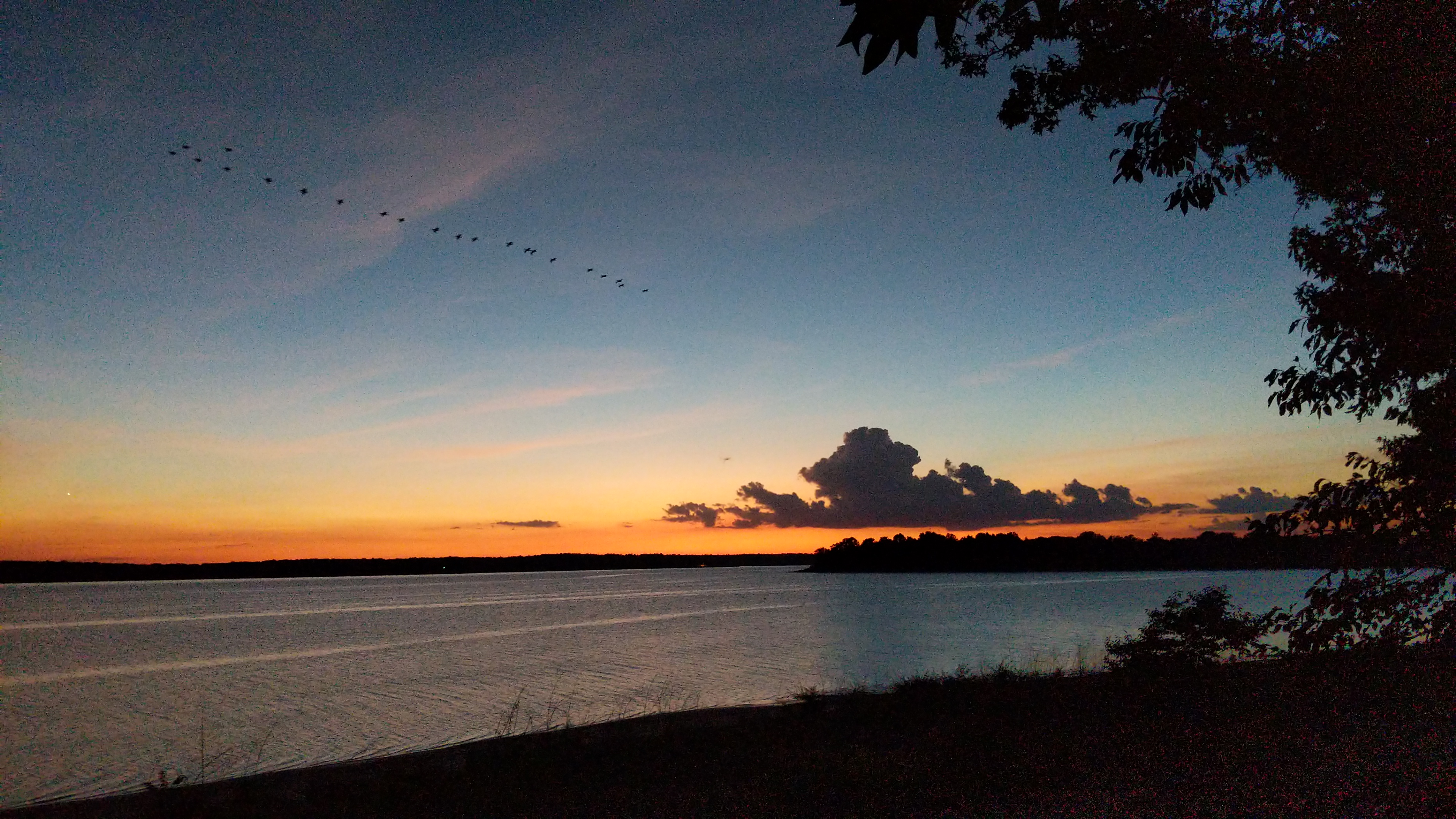 20181002 Sunset over Hernando Point, MO – Our Next Chapter