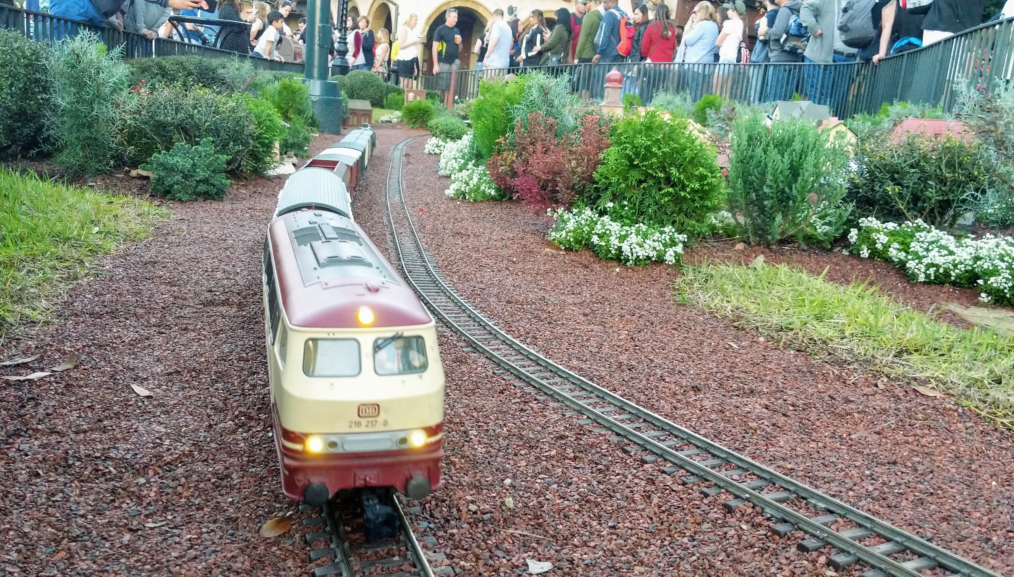 20190118 Train by Germany at Epcot Center – Our Next Chapter